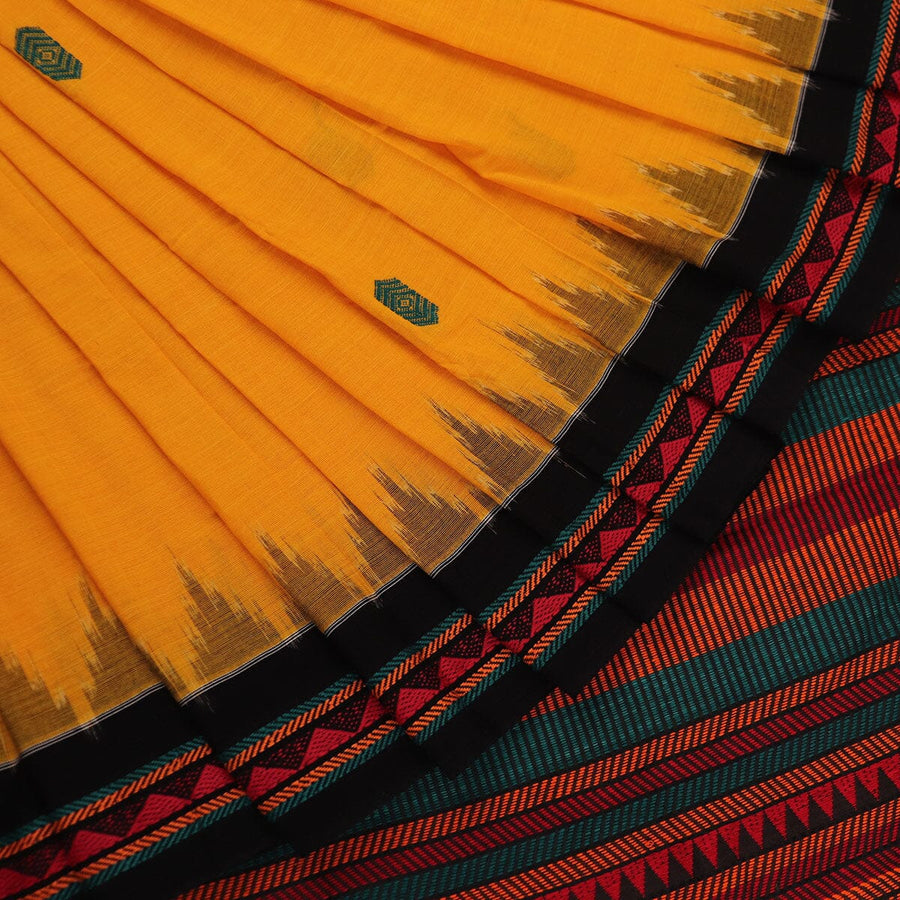 Priyadarshini Handloom- Ikat Dongaria Cotton Saree Online